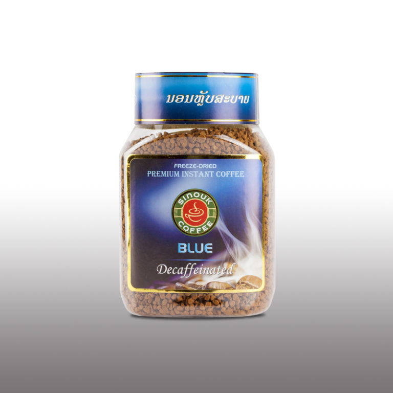 Instant Blue Decaffeinated Arabica by Sinouk Coffee - Instant Coffee